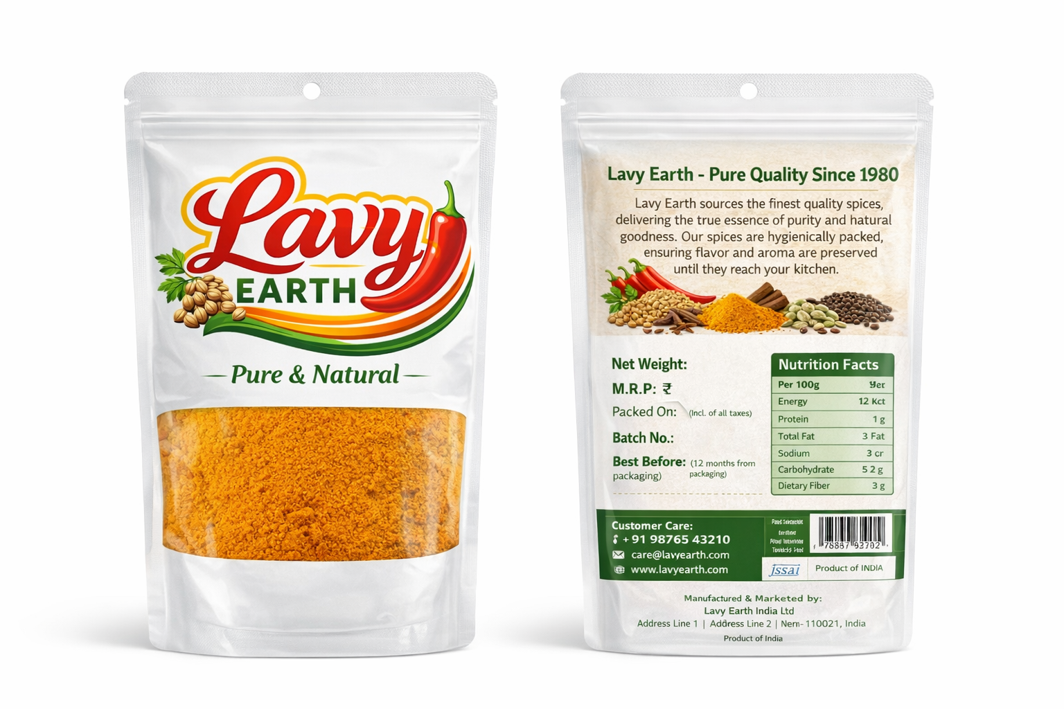 Lavy Earth | Premium Spices